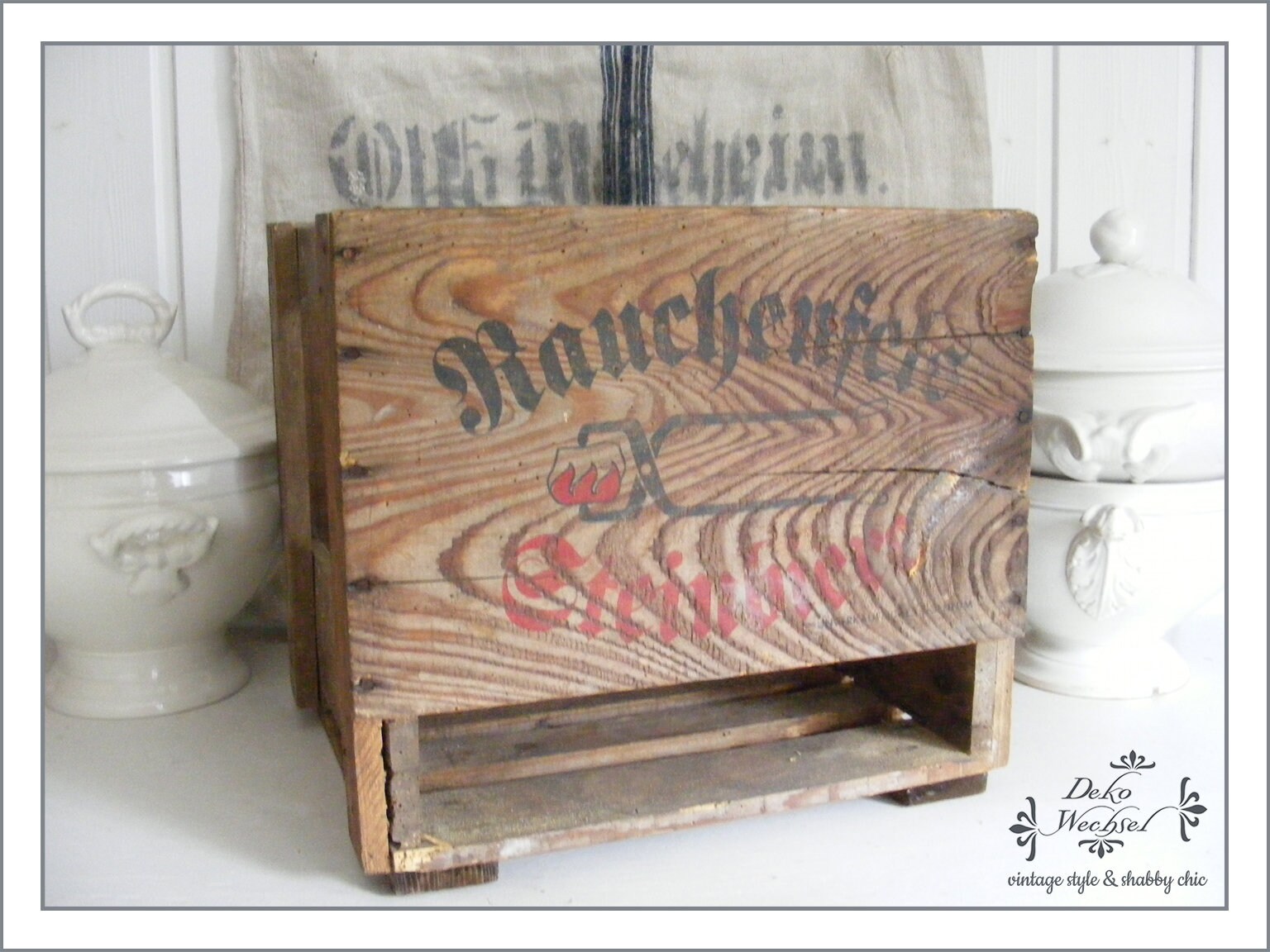 Antiquw German Beer Crate / Wooden Box of the Brewery | Etsy