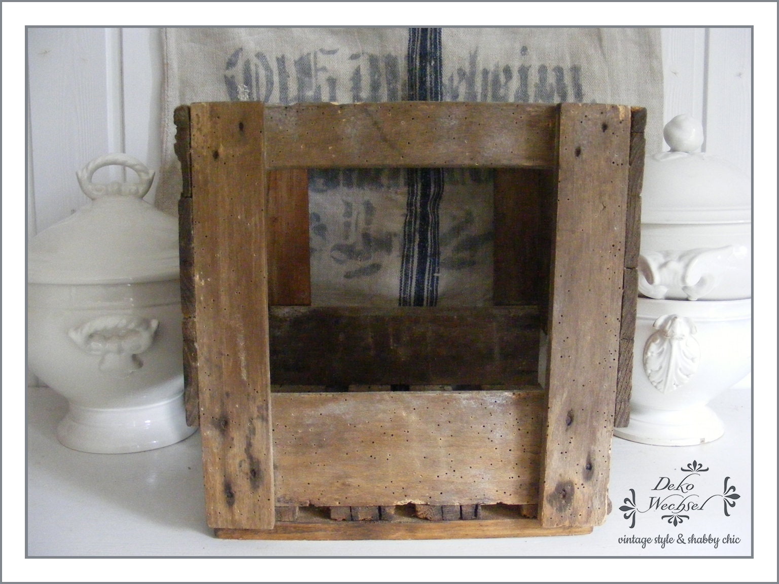 Antiquw German Beer Crate / Wooden Box of the Brewery | Etsy