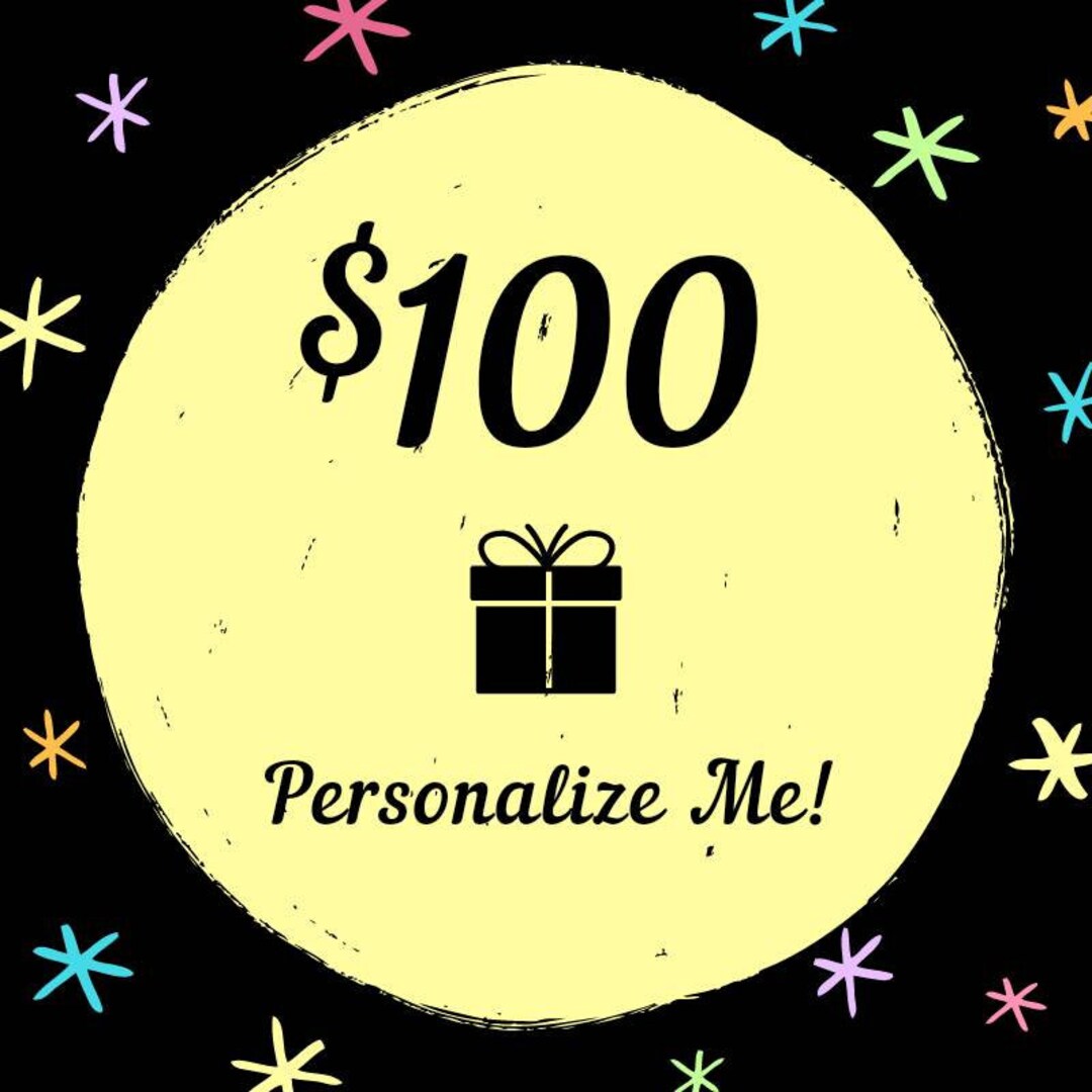 PERSONALIZED Mystery Surprise Box (super Size) - Etsy