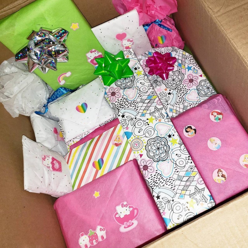 PERSONALIZED Mystery Surprise Box super Size | Etsy