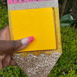 Pencil Post It Note Holder - Etsy