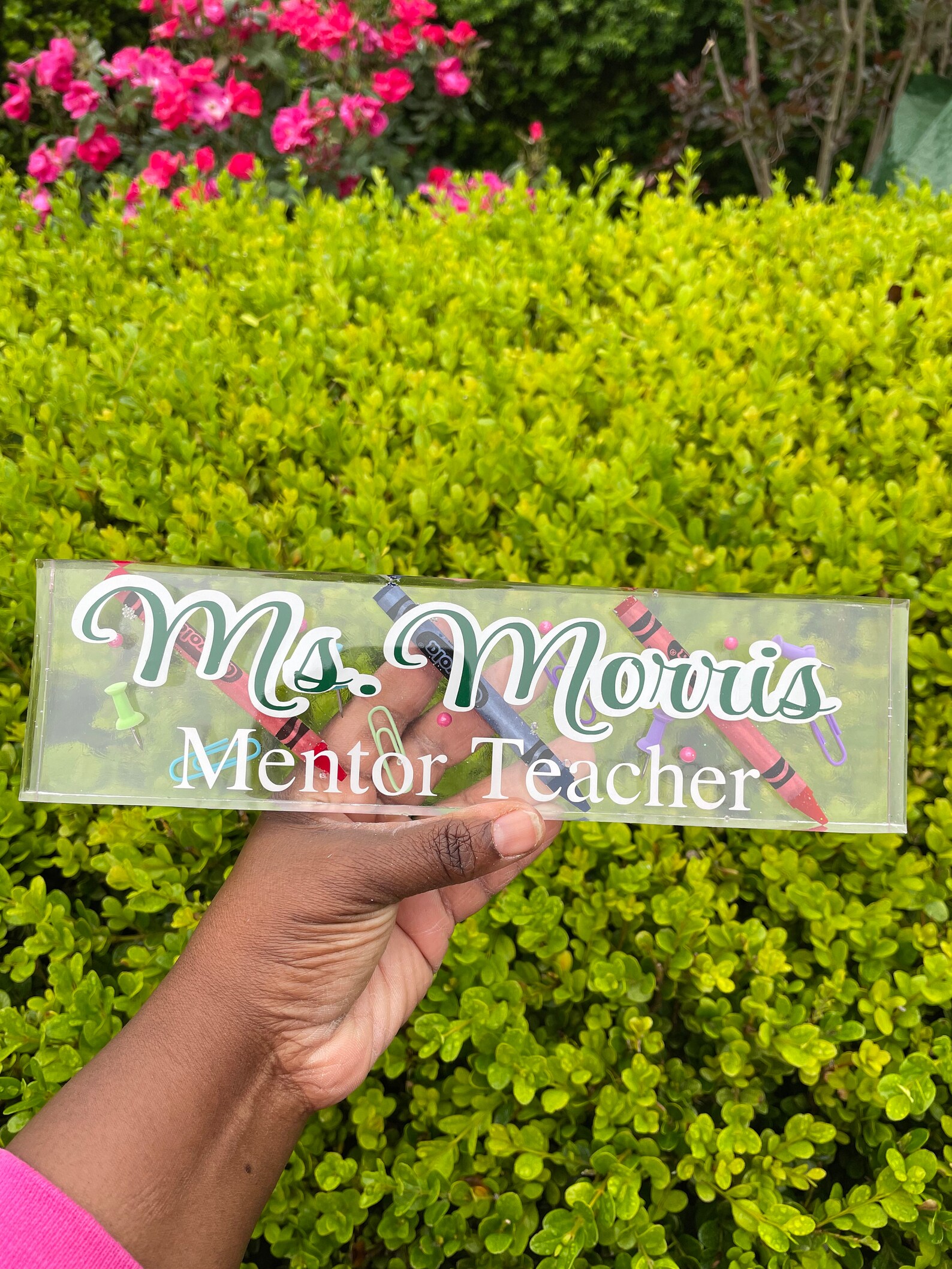 Personalized Teacher Name Plate Teacher Gift Teacher Gift Etsy personalized-teacher-name-plate-teacher-gift-teacher-gift-etsy