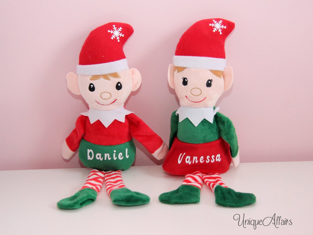 Christmas Elves Boy & Girl Elves Personalized Elves - Etsy