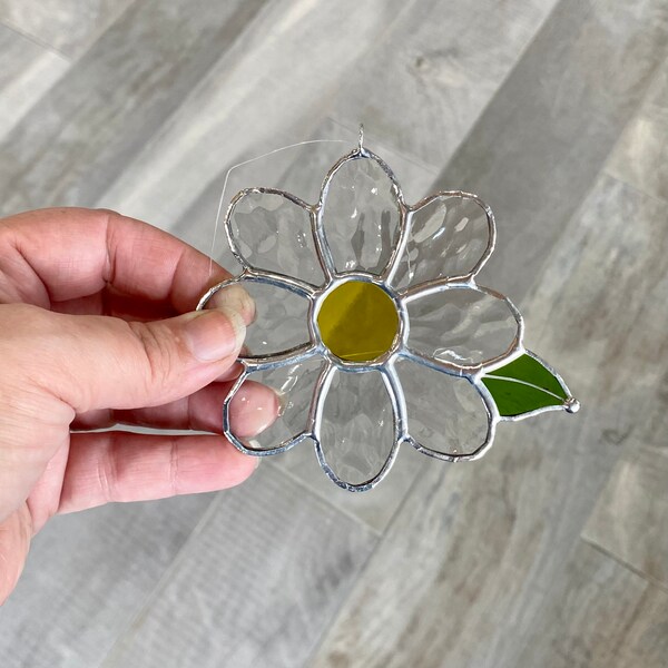 Stained Glass Daisy - Etsy