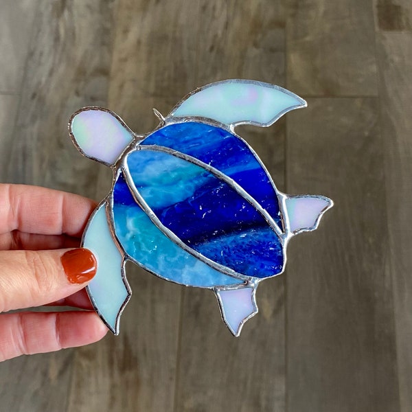 Stain Glass Sea Turtles - Etsy