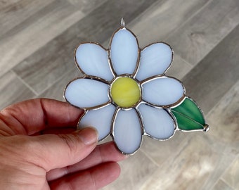 Stained Glass Daisy - Etsy