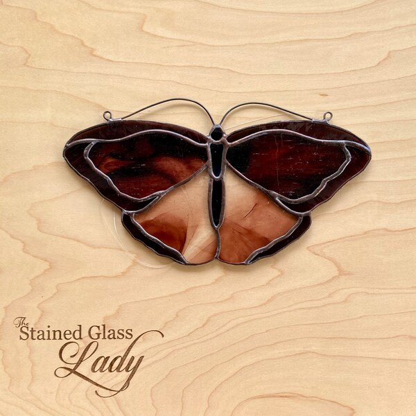 Stained Glass Moth - Etsy