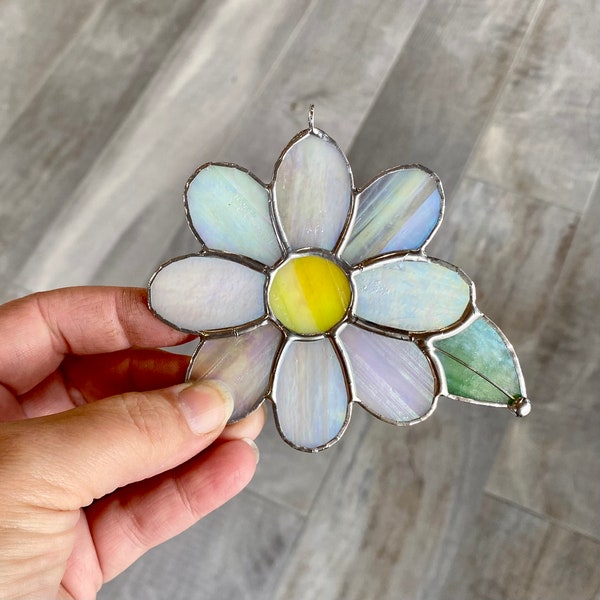 Stained Glass Daisy - Etsy
