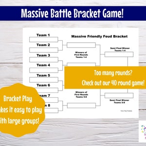 Virtual Game Massive Battle, Editable, Powerpoint Game, Customized, 70 ...