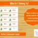 Printable Thanksgiving Game Who Do I Belong To Loud Game - Etsy