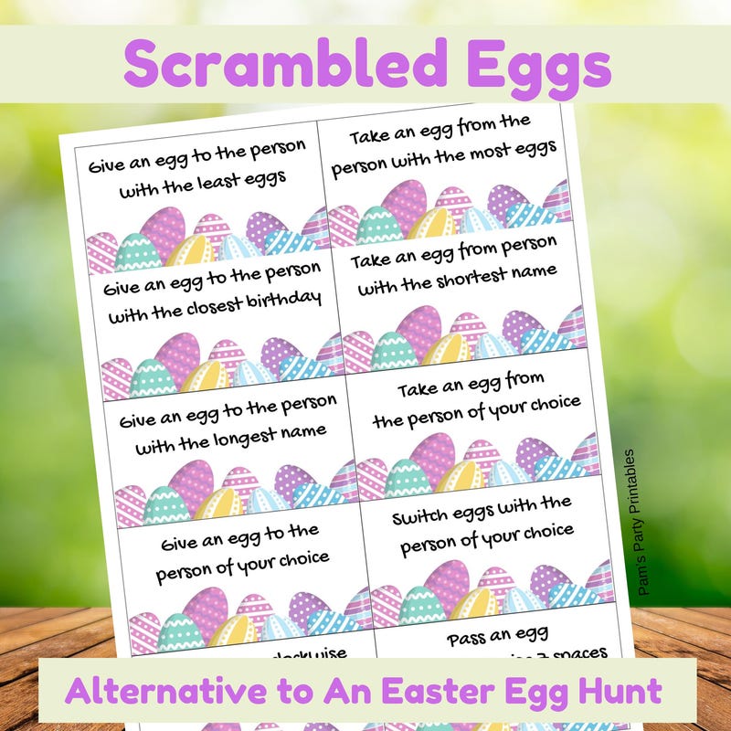 Easter Printable Craft - Etsy