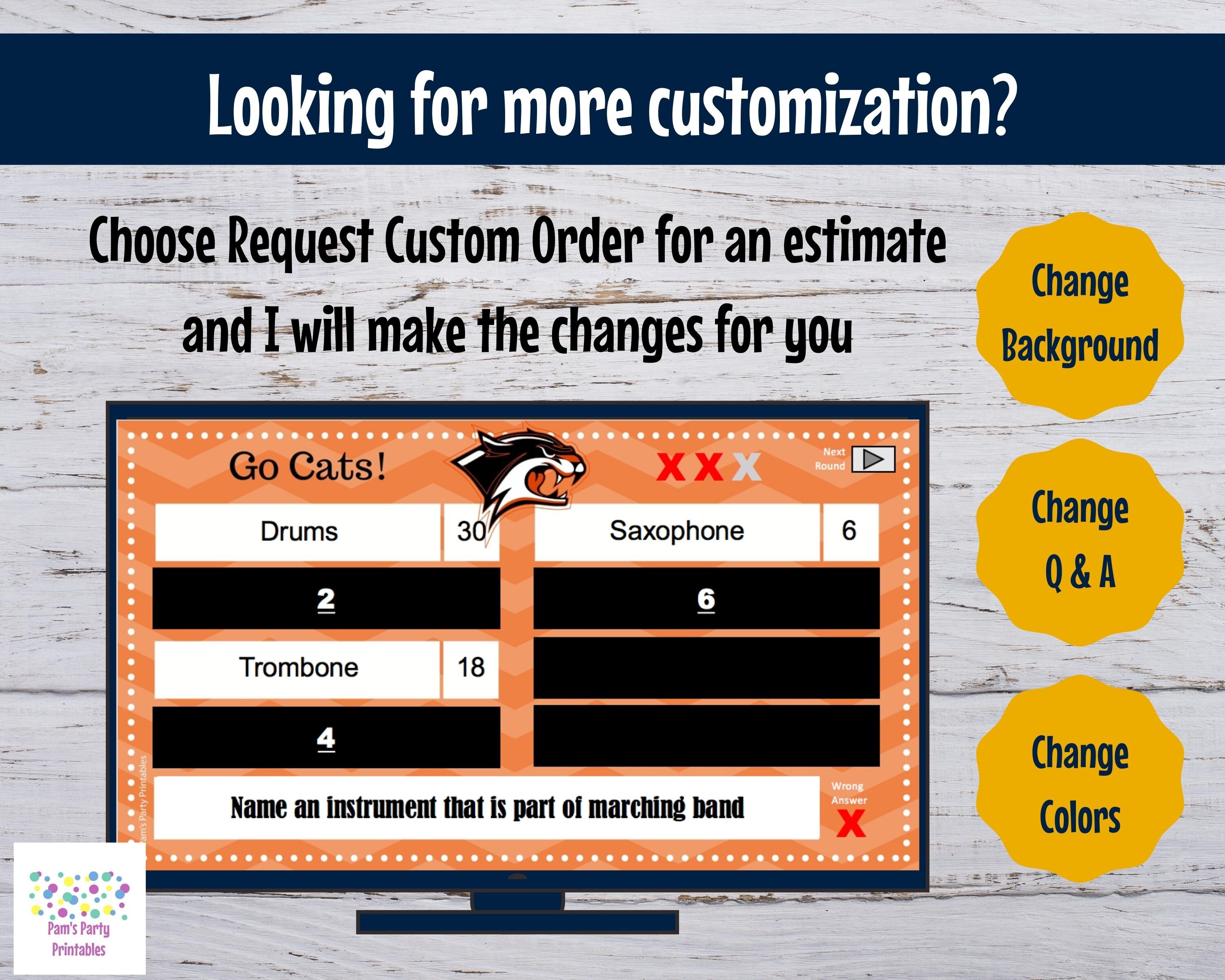 Battle of Graduates Game: Editable Powerpoint, Class of 2025 - Etsy