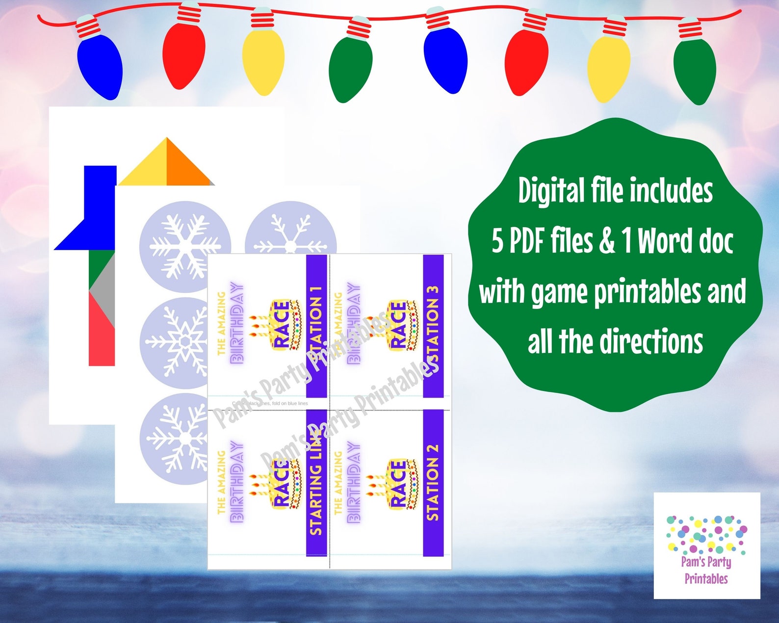 The Amazing Christmas Race to the Gift. A Unique Way to | Etsy