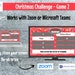 Virtual Game Christmas Challenge GAME 2 Interactive & - Etsy Canada