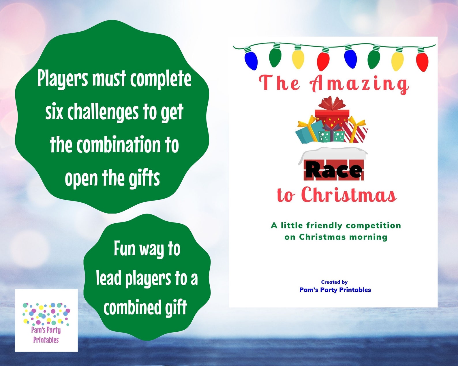 The Amazing Christmas Race to the Gift. A Unique Way to | Etsy