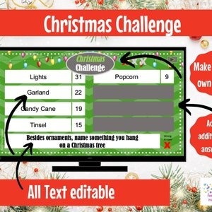 Virtual Game Christmas Bundle. Zoom Game, Powerpoint Game, Christmas ...