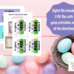 The Eggmazing Race to the Easter Baskets - an Easter Game That is Part ...