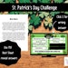 St Patricks Day Challenge Game, Editable Powerpoint, St Pats Party Game ...