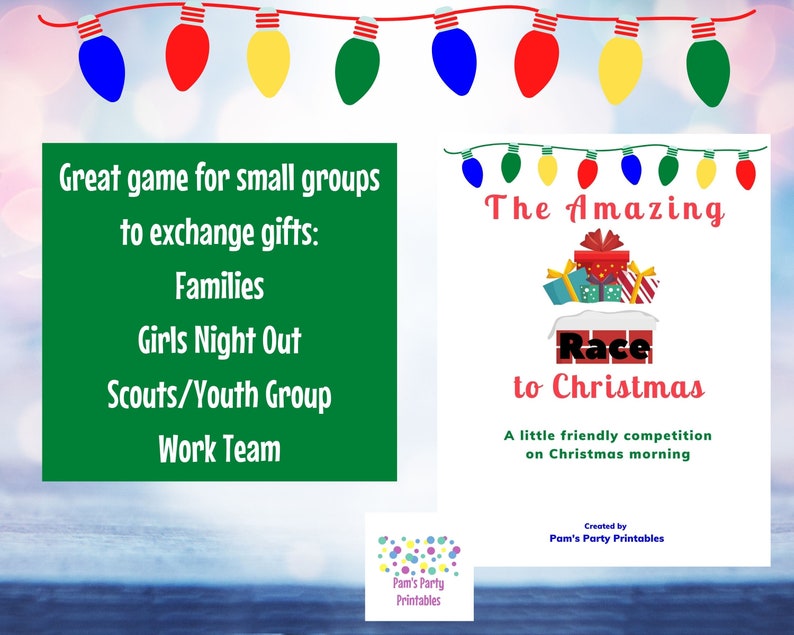 The Amazing Christmas Race to the Gift. A Unique Way to Exchange ...