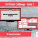 Virtual Game Christmas Challenge GAME 2- Interactive & Editable ...