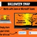 Halloween Snap Game! Memory Game Virtual Zoom Large Screen Powerpoint ...