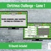 Virtual Game Christmas Challenge GAME 1- Interactive & Editable ...