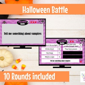 Halloween Game Bundle. Virtual or Large Screen Game, Zoom Game ...