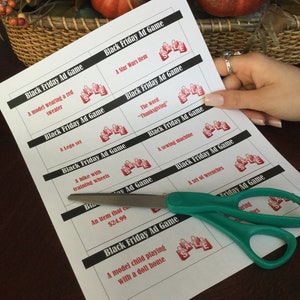 Printable Black Friday Ad Game - Great Family Game for Thanksgiving ...