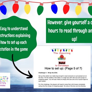 The Amazing Christmas Race to the Gift. A Unique Way to Exchange ...