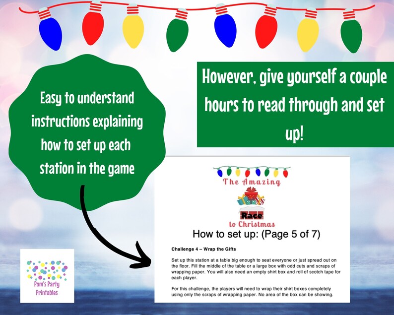 The Amazing Christmas Race to the Gift. A Unique Way to Exchange ...