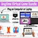 Virtual Anytime Game Bundle. Zoom Game, Powerpoint, Happy Hour Game, 21 ...