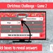 Virtual Game Christmas Challenge GAME 2 Interactive & - Etsy Canada