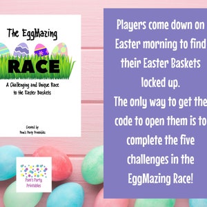 The Eggmazing Race to the Easter Baskets - an Easter Game That is Part ...