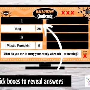 Halloween Challenge Game Bundle, Editable Powerpoint, Halloween Party ...