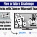Virtual Game Five or More Challenge Powerpoint Game, Interactive ...