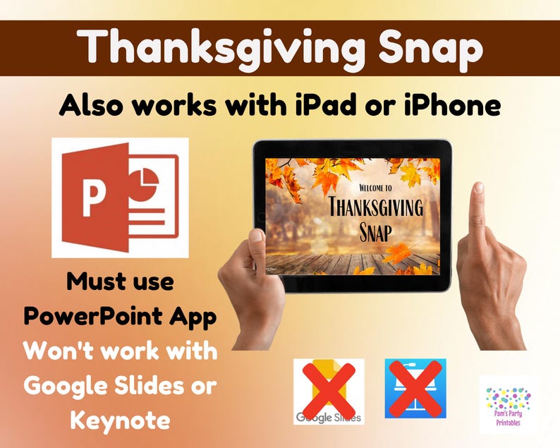 Thanksgiving Snap Memory Game With a Thanksgiving Theme Game for ...