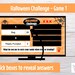 Halloween Challenge Game Editable Powerpoint Game Halloween - Etsy