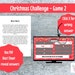 Virtual Game Christmas Challenge GAME 2 Interactive & - Etsy Canada