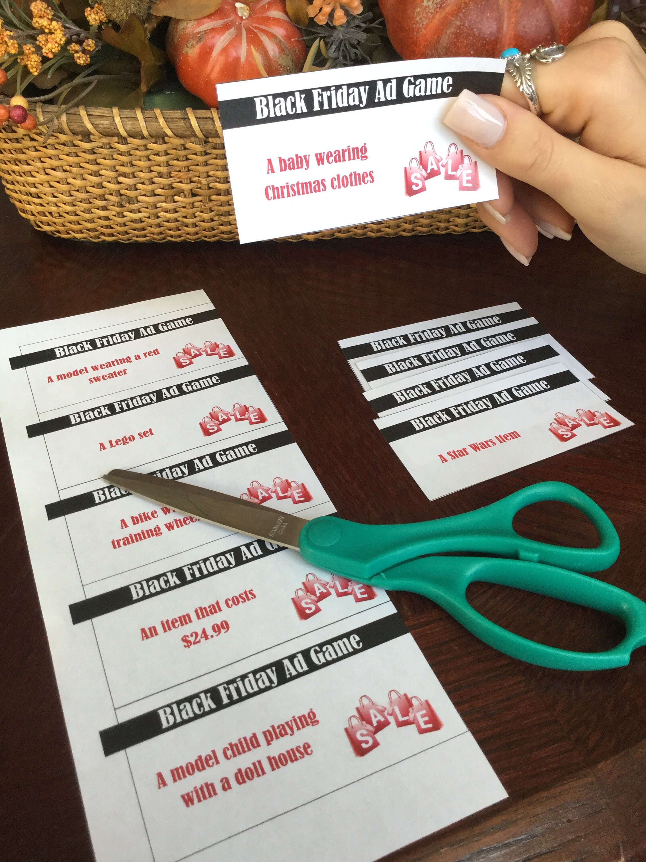 Printable Black Friday Ad Game Great Family Game for - Etsy