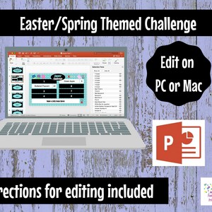 Virtual, Large Screen, Easter Game, Spring Game, Challenge, Game Show ...