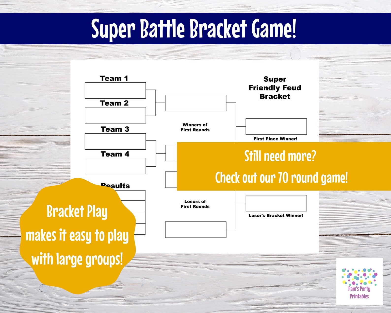 Super Battle Game: Editable Powerpoint, 40 Rounds (digital Download) - Etsy