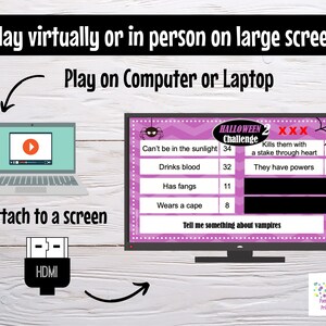 Halloween Challenge Game Bundle, Editable Powerpoint, Halloween Party ...