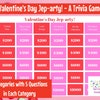 Valentine's Day Scattergories, Powerpoint Game, Galentine's Game, Team ...