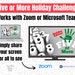 Virtual Holiday Game Five or More Challenge Powerpoint Game ...