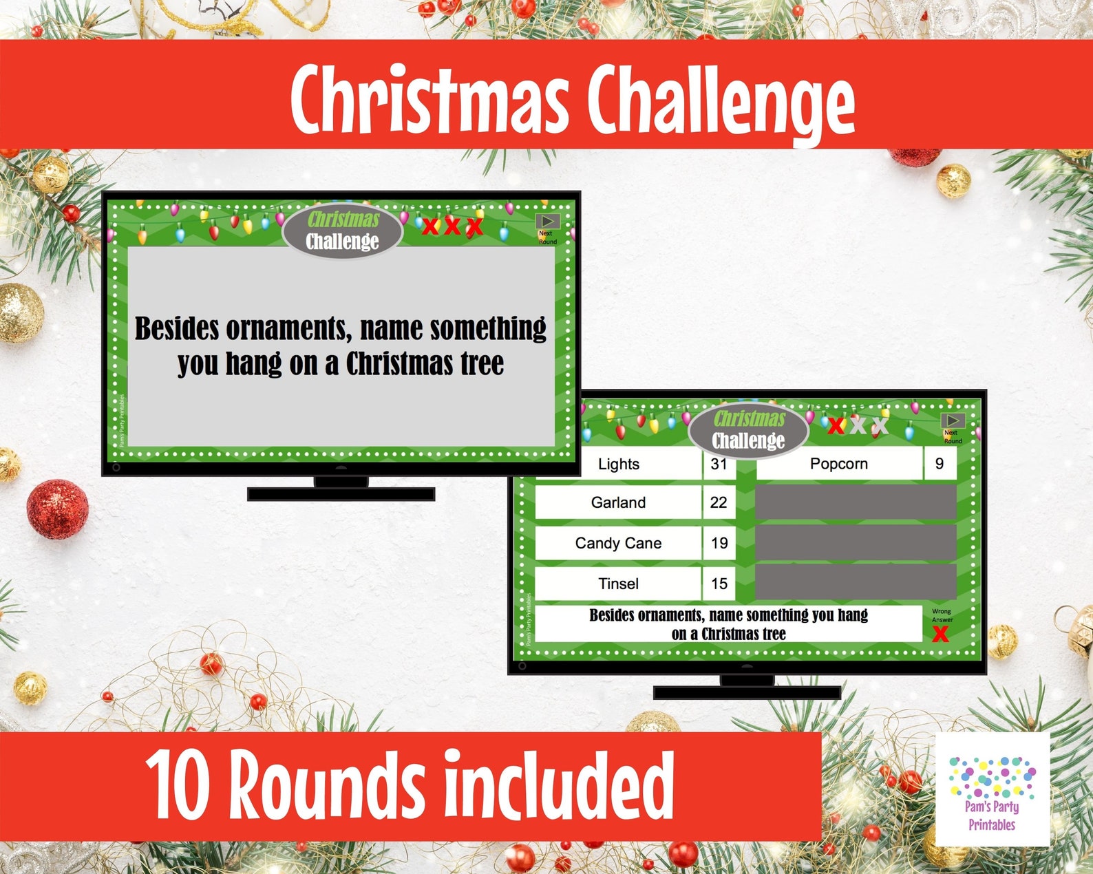 Virtual Game Christmas Bundle. Zoom Game Powerpoint Game - Etsy
