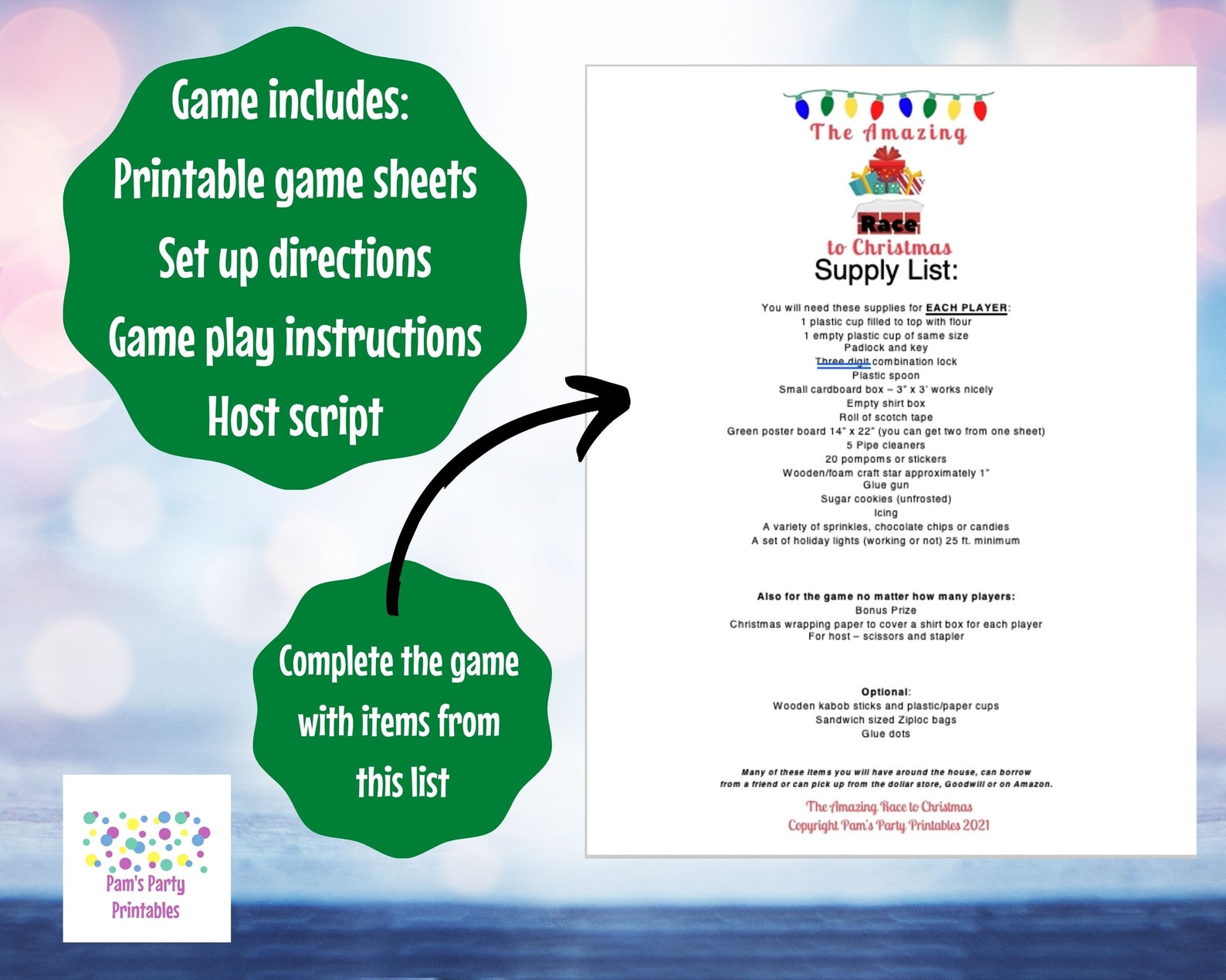 The Amazing Christmas Race to the Gift. A Unique Way to Exchange ...