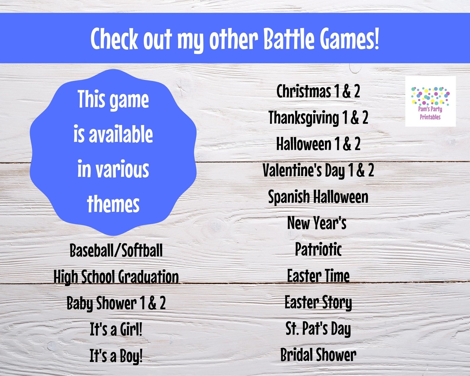 Family Reunion Rivalry Battle Game Editable Powerpoint Game - Etsy