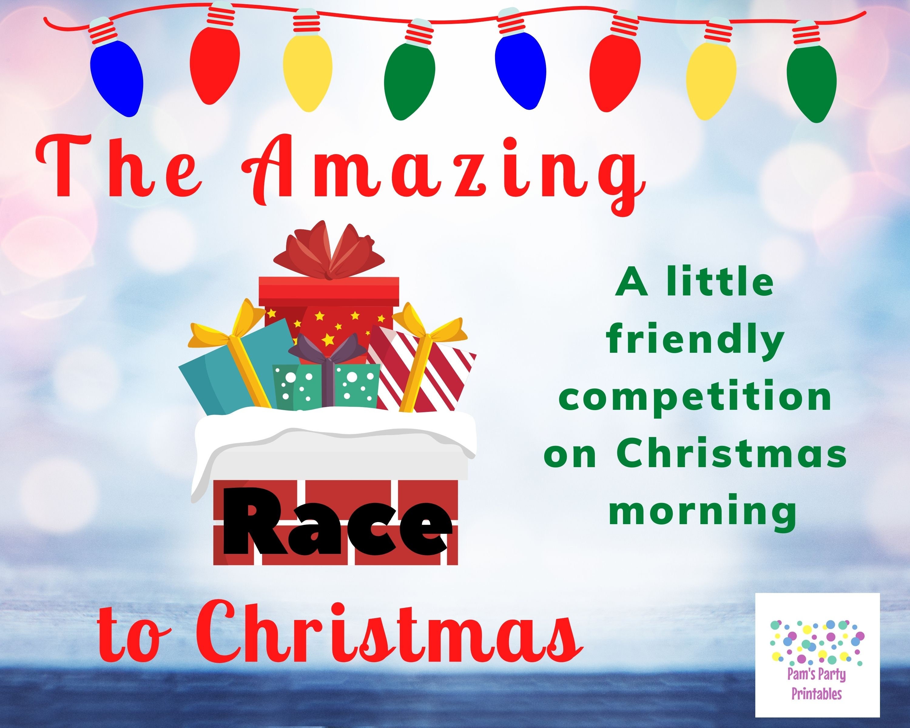 The Amazing Christmas Race to the Gift. A Unique Way to Exchange ...