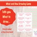 Christmas What and How Drawing Game Classroom Party, Youth Group, Teen ...
