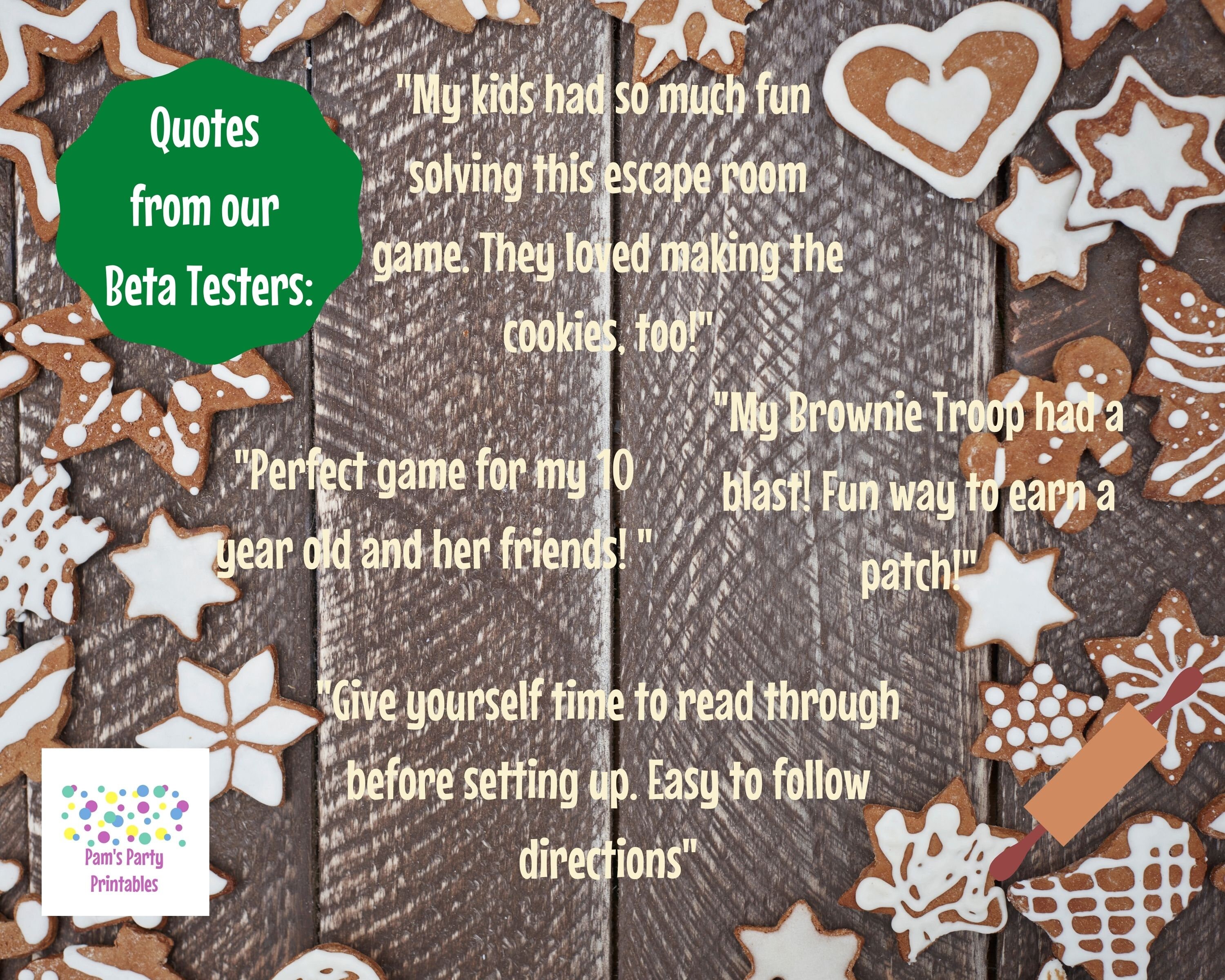 Mrs. Claus' Cookie Capers A Christmas DIY Escape Room | Etsy